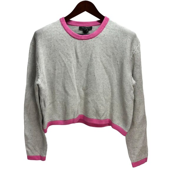 French Connection | Sweaters | Nwt French Connection Xl Lt Grey Pink ...